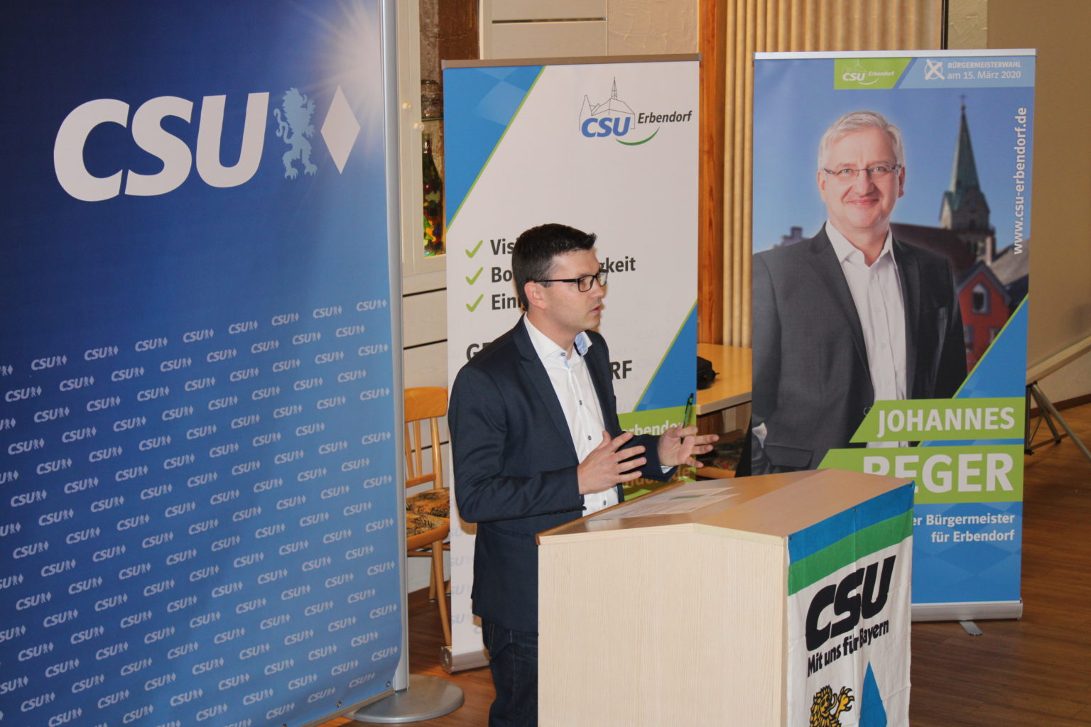 Bürgermeisterkandidat und Stadtratsliste nominiert – CSU Ortsverband Erbendorf